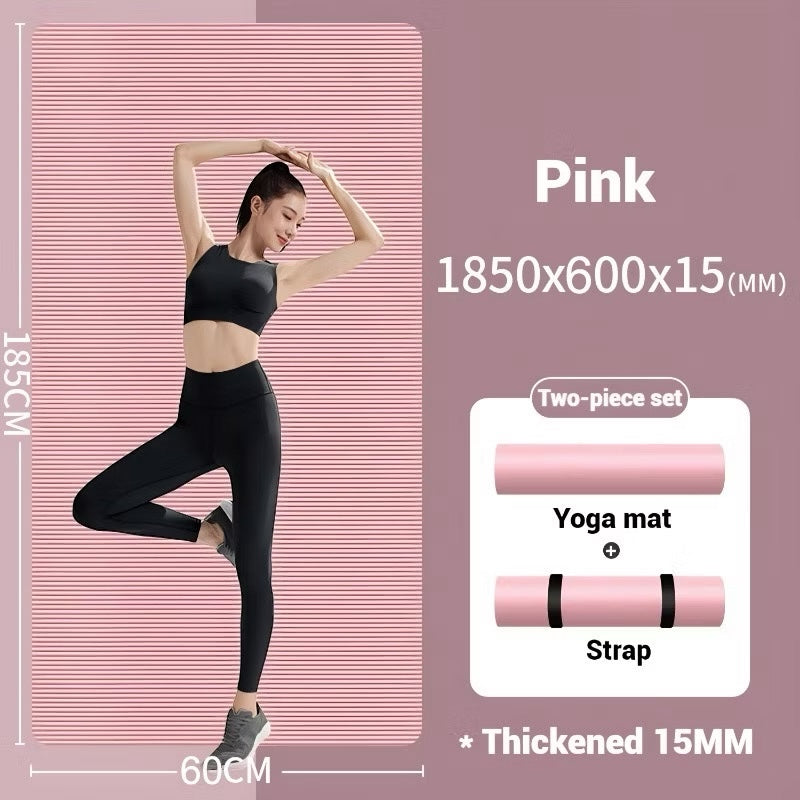 15MM Yoga Mat – thereliefbox