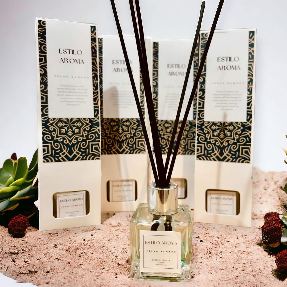Estilo Aroma Fresh Bamboo E-Reed Diffuser 50ml – thereliefbox