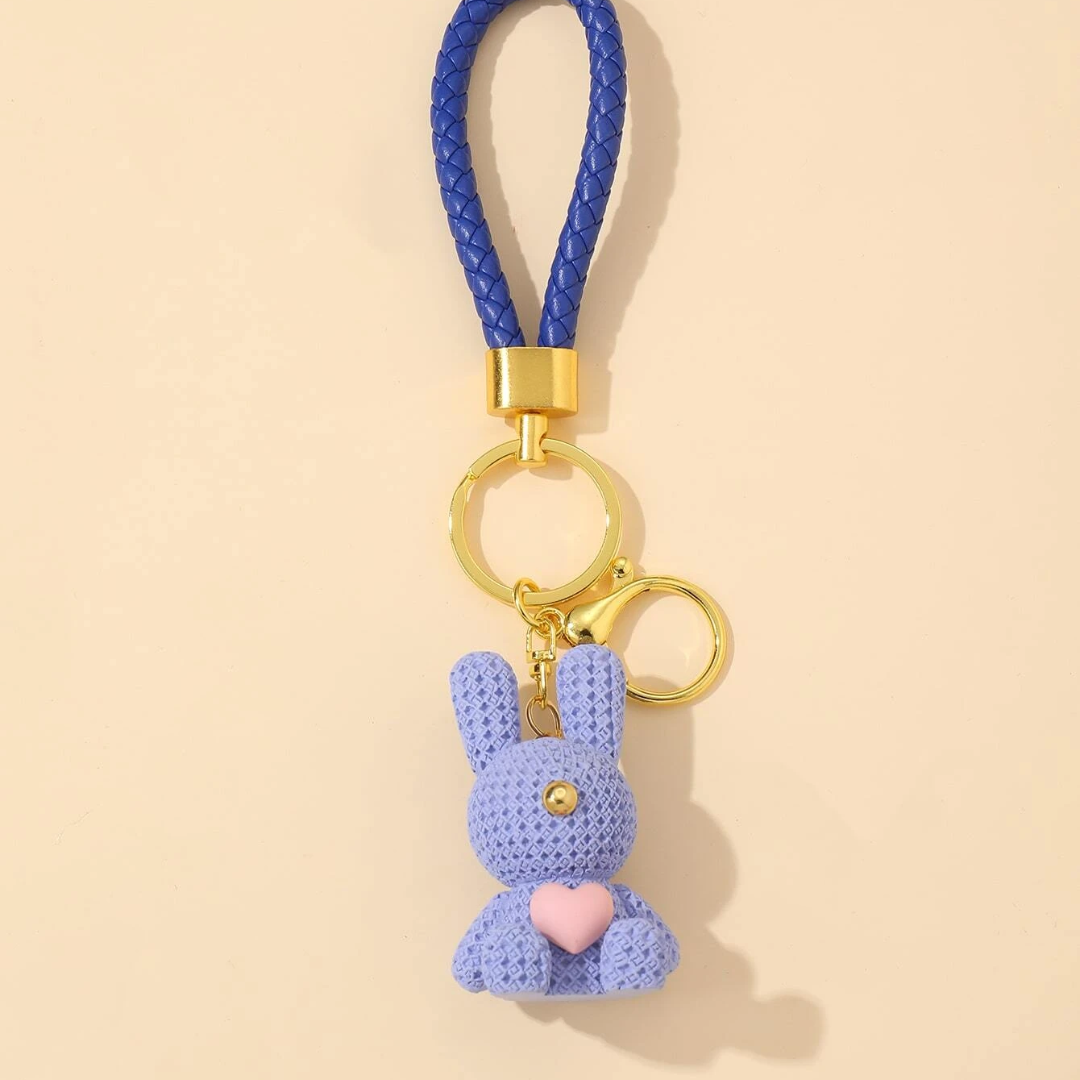 Crochet Pattern Bunny Charm Keychain – thereliefbox